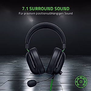 Razer BlackShark V2 - USB Soundcard , Esports Gaming Headset, 50mm Driver Cable, Noise Reduction, for PC, Mac, PS4, Xbox One and Switch