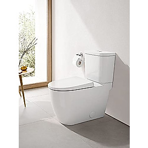 GROHE 39678000 Essence 1.28/1.0gpf Dual Flush Toilet Tank Only, Alpine White
