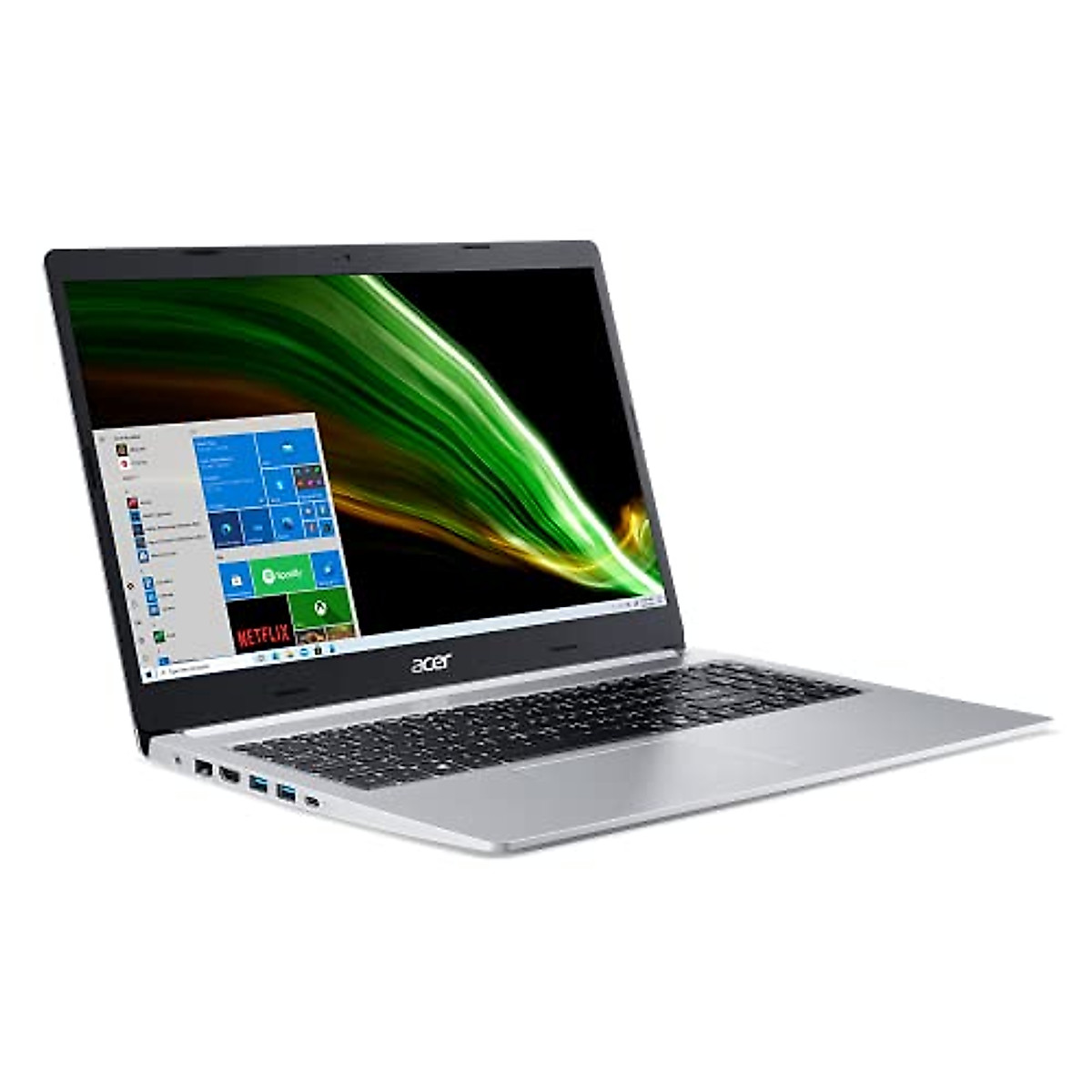 Acer Aspire 5 A515-45-R1YC Slim Laptop | 15.6" Full HD IPS | AMD Ryzen 5 5500U Hexa-Core Mobile Processor | 8GB DDR4 | 256GB NVMe SSD | WiFi 6 | Backlit KB | Windows 10 Home