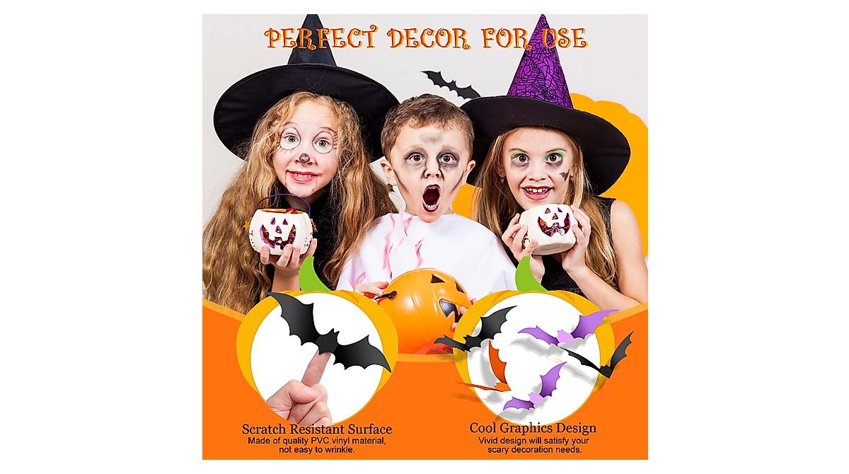 Spook Up Your Halloween with Clabby 3D Bat Decor