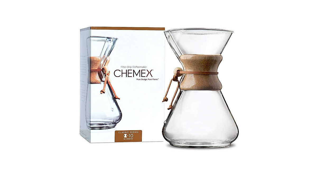 Buy Chemex Bundle - 10-Cup Classic Coffee Maker Set