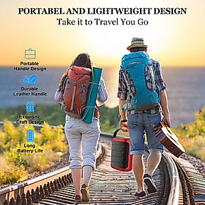 Karaoke Machine with 2 UHF Wireless Microphones, Karaoke Machine for Adults and Kids, Bluetooth Karaoke Speaker with PA System&Vocal Cut,Supports for BT/AUX/USB/SD for TV, Party, Travel, Birthday