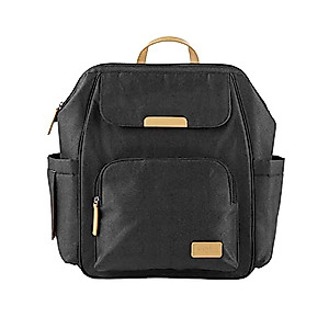 Simple Joys by Carter's Everyday Diaper Backpack, Black, One Size