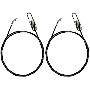 BOSFLAG 2 Pack 746-04229 Drive Clutch Cable Replaces MTD 746-04229 Clutch Cable, MTD 946-04229, 746-04229B, 946-04229B for MTD SB624, SB626, SB628, SB630, Cub Cadet 524SWE, 524WE, 526SWE Snowblowers