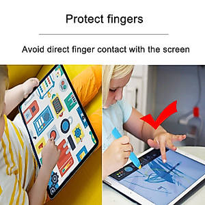 2023 Stylus Pens for Touch Screens, Kenkor Crayon Stylus for Kids Pencil Shape 3 Pack of Pink Blue Yellow Universal Capacitive Stylus Compatible with ipad/iPhone/Android/Kindle/Samsung/Microsoft