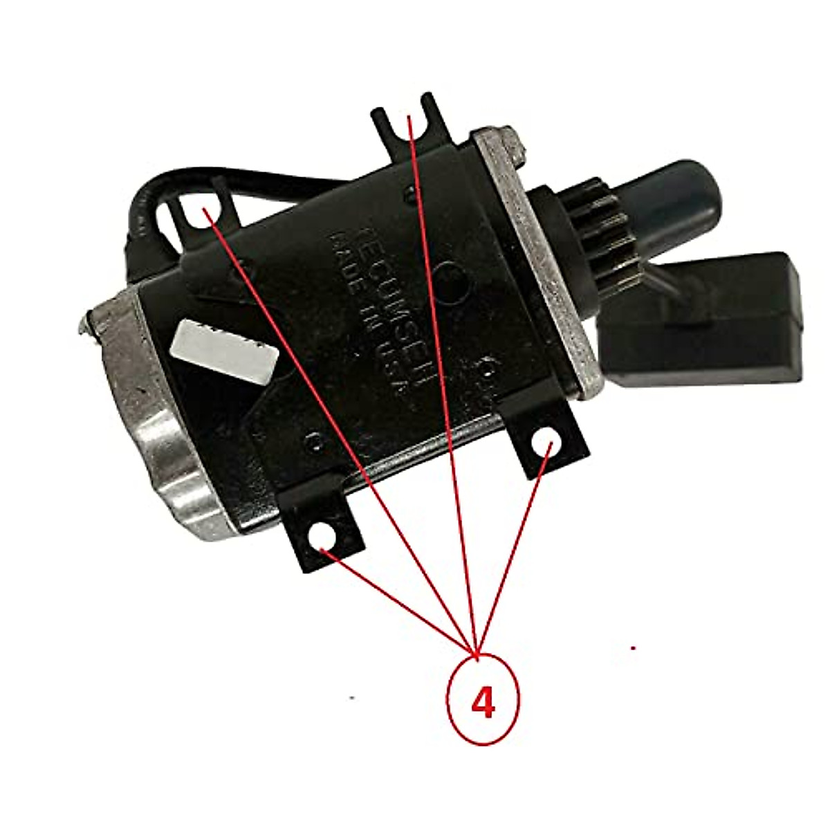 120V Starter Motor Replaces for Toro 1028 1028LXE 1028LE 826LE 828LE 1128OXE 1232 1332 Snow Blower 38556 38555 38640 38635 38087 38632 Snowthrower with Tecumseh Engine