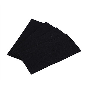 Carbon Pre Filter 8 Pack Universal Active Carbon Sponge Filters Replacement Foam Sheet, Cut to Fit Carbon Pad Prefilter Precision Fit for Holmes Air Purifier Easy Install Advanced Filters, 8 Pieces