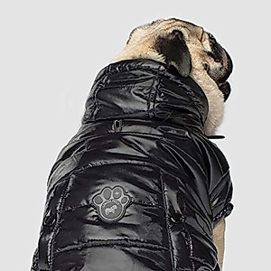 Canada Pooch Cp01747 Nordpol Parka Black Gloss Size 14
