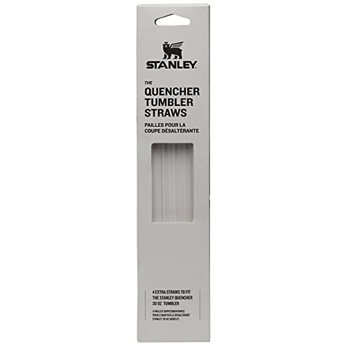 Stanley Reusable Quencher Straws - 4-Pack of BPA-Free, Reusable Straws for Clean Drinking - Perfect 30oz Tumblers