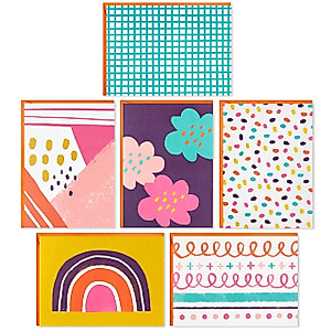 Hallmark Blank Cards Assortment, Modern Doodles (48 Cards with Envelopes) for Graduation, Just Because, All Occasion