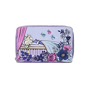 Loungefly Disney Sleeping Beauty 65th Anniversary Floral Wallet