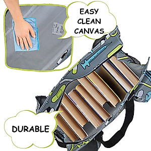 NGIL Zip-Top Tote Bag with Exterior Pockets for Working Women, Nurses, and Moms, Design in USA (Nurse Black)