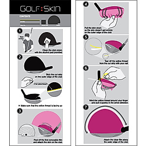 GOLFSKIN Golf Club Head Protection Full Skin_F75