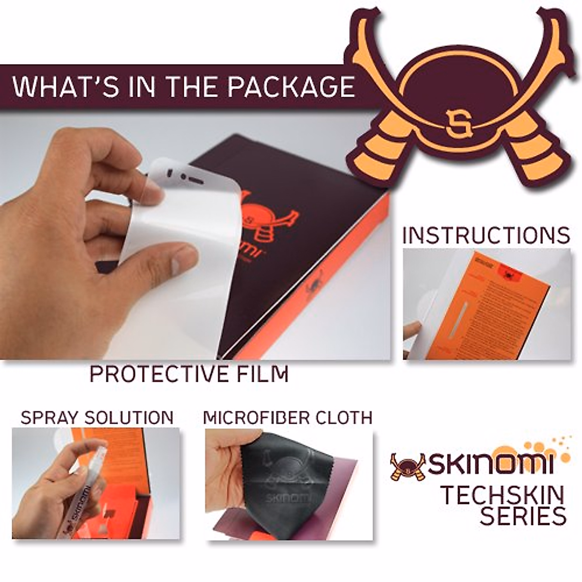 Skinomi Light Wood Full Body Skin Compatible with Ouya Controller (Full Coverage) TechSkin Anti-Bubble Film