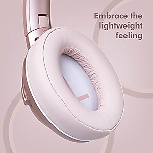 PowerLocus Active Noise Cancelling Headphones, Bluetooth Over-Ear Headphones with Noise Reduction, 70Hrs Playtime, Wireless Headphones, Hi-Fi Deep Bass, Foldable with Microphone for Phones/Laptops/PC