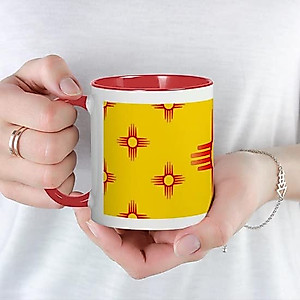 CafePress Zia Sun Symbol Mug Ceramic Coffee Mug, Tea Cup 11 oz