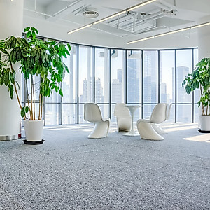 ZUNTENG Black Plastic Plant Saucer, 3pcs Plant Tray,12inch Flower Plant Pot Saucer for Indoor and Outdoor