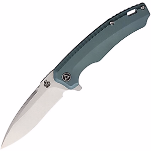 PIÑATAS OLE Knives Woodpecker Green Titanium Handle M390 Framelock Folding Knife 116B