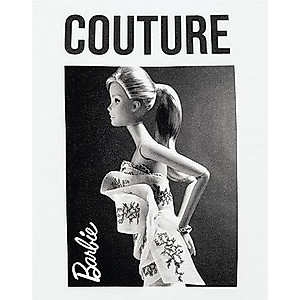 Barbie Doll Womens T Shirt Ladies Couture Fashion Novelty White Top X-Large
