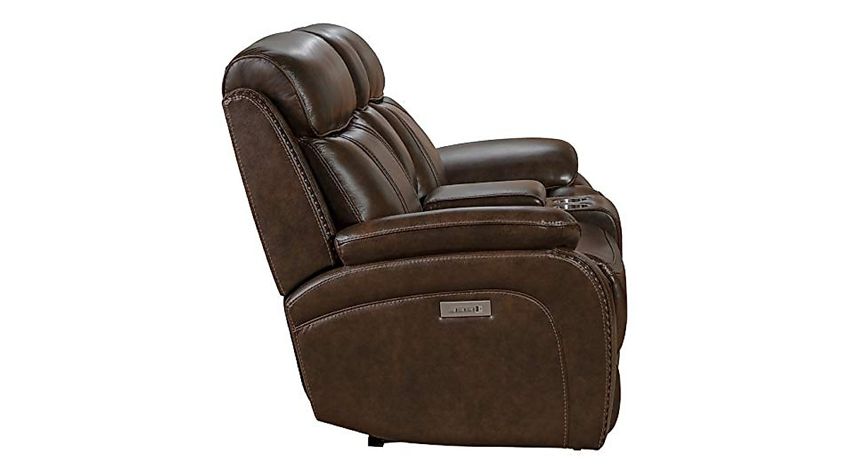 Barcalounger Sandover Power Reclining Loveseat - Tri-Tone Chocolate