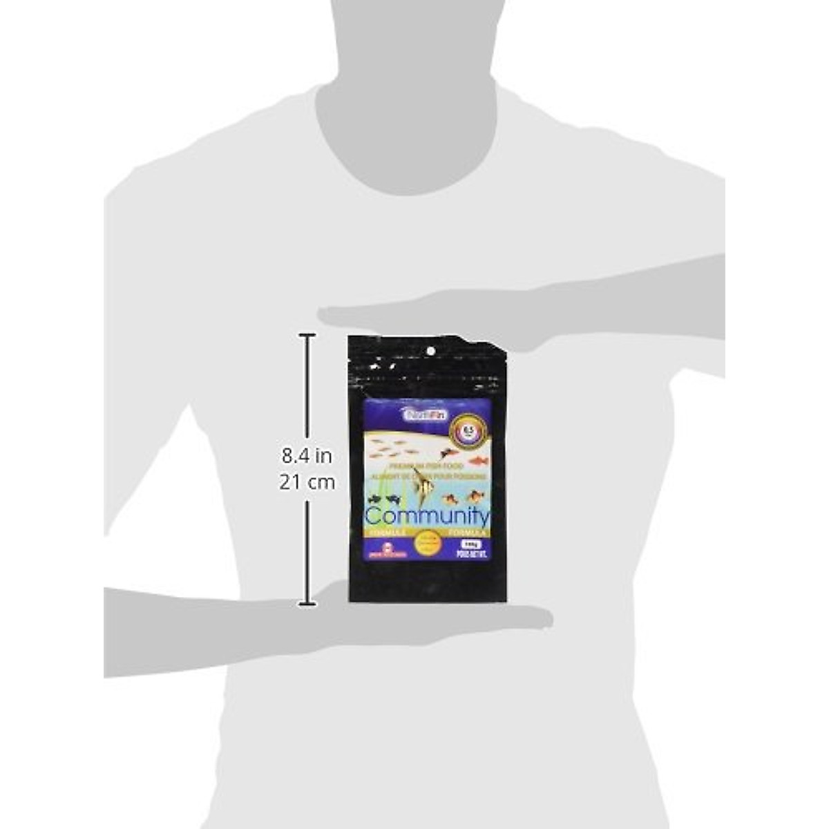 Northfin Community Formula, 0.5 mm, Sinking Pellets, 100 g