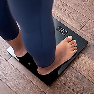 AccuCheck Body Weight Digital Black Scale from Greater Goods, Patent Pending Technology