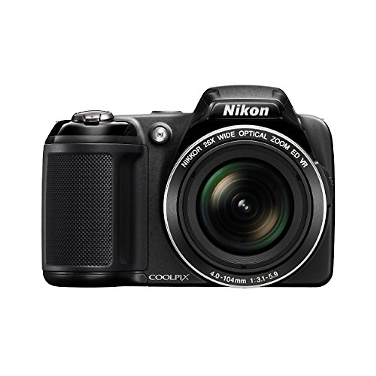 Nikon COOLPIX L810 16.1 MP Digital Camera with 26x Zoom NIKKOR ED Glass Lens and 3-inch LCD (Black) (Old Model) (Renewed)