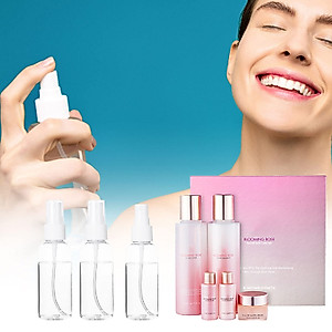 50PCS 2 Oz Spray Bottle Mini Mist Sprayer Clear Fine Small Spray Bottle Empty Travel Spray Bottles Reusable Liquid Containers Water Spray Bottle for Perfume, Plant(60ml)