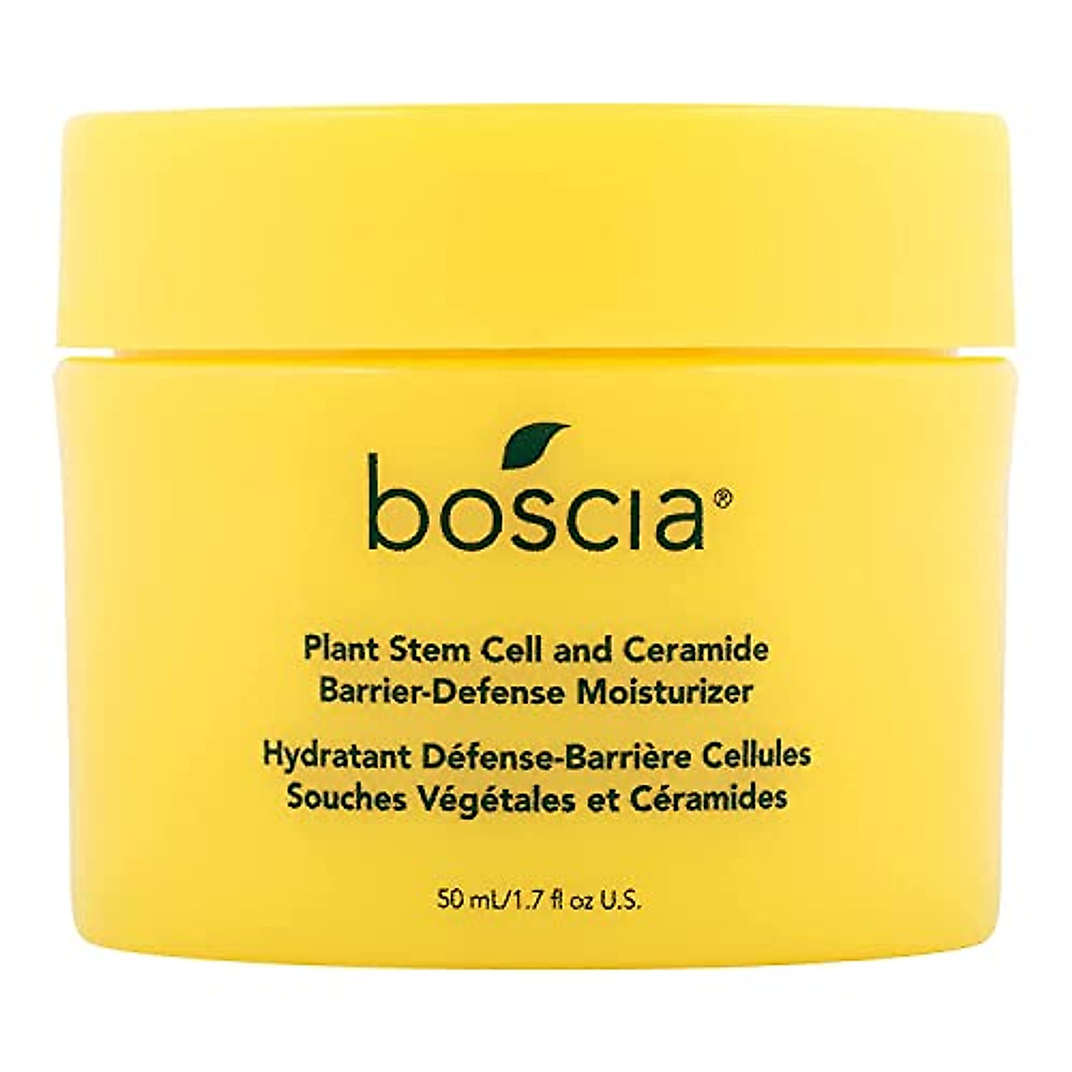 Boscia Plant Stem Cell & Ceramide Barrier-Defense Moisturizer - Vegan, Cruelty-Free, Natural Skin Care - Face Moisturizer with Ceramides, Essential Fatty Acids & More - For All Skin Types - 1.7 fl oz