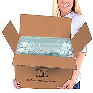 EIUE 15 Pack of Bulk Fleece Throw Blankets,Wholesale Ultra Soft Cozy Blanket for Home Decor,Wedding Favors and Charitable Donation