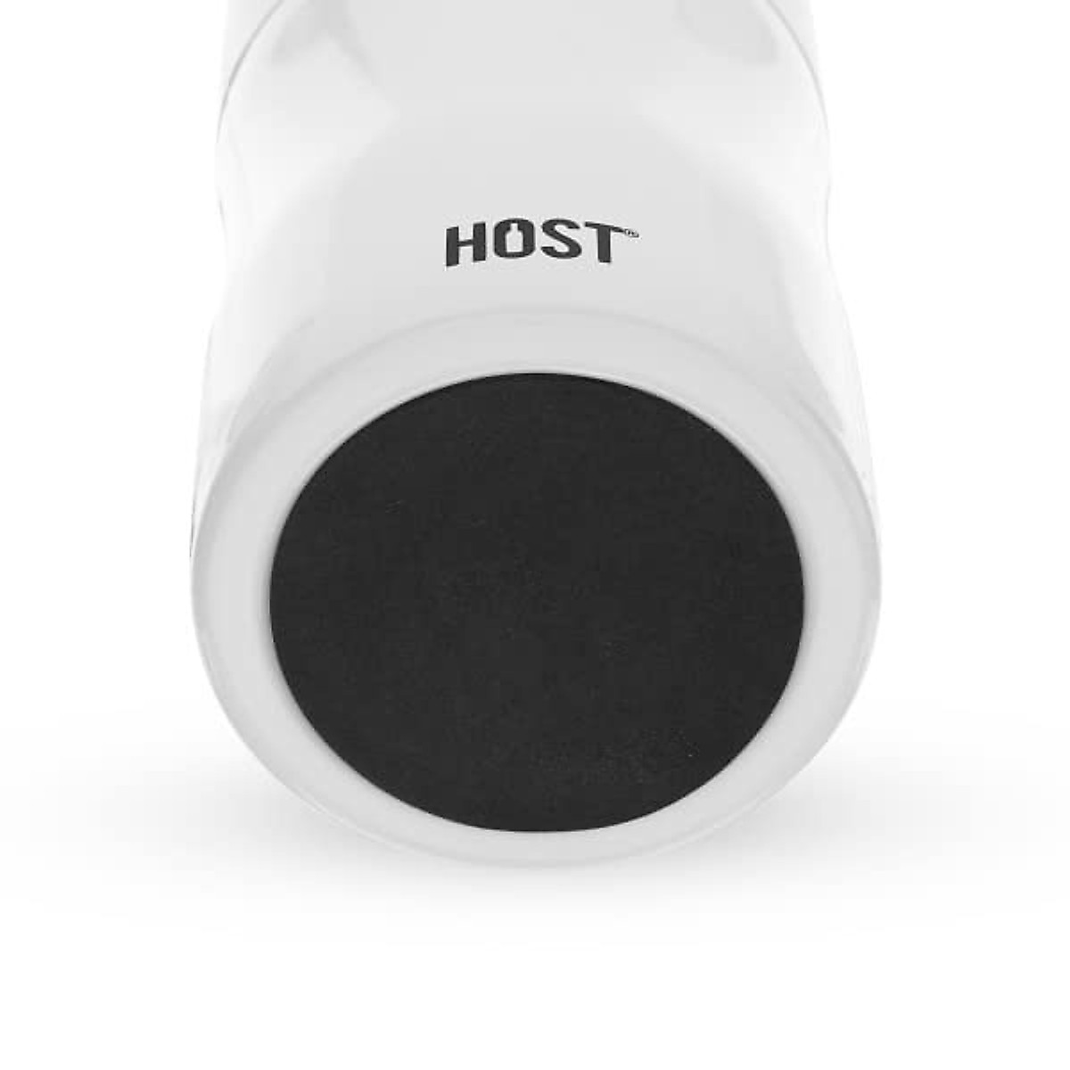 HOST Stay-Chill Beer Cozy Insulated Can Cooler Tumbler - Double Walled Stainless Steel Beer Can Insulator Holder for Slim Sized Cans - White