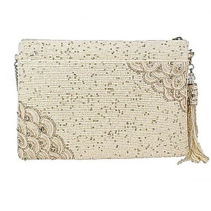 Mary Frances Womens Mary Frances Blissful Crossbody Clutch handbag, Multi, One Size US
