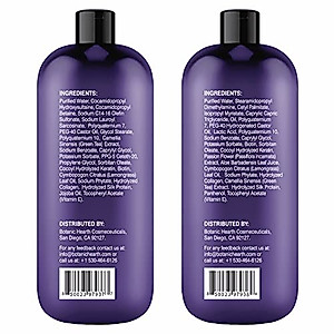 Botanic Hearth Curly Hair Shampoo and Conditioner Set For Curly Hair | Detangle, Define & Enhance Curls | With Jojoba oil & Vitamin E | Sulphate Free | 16 fl oz x 2