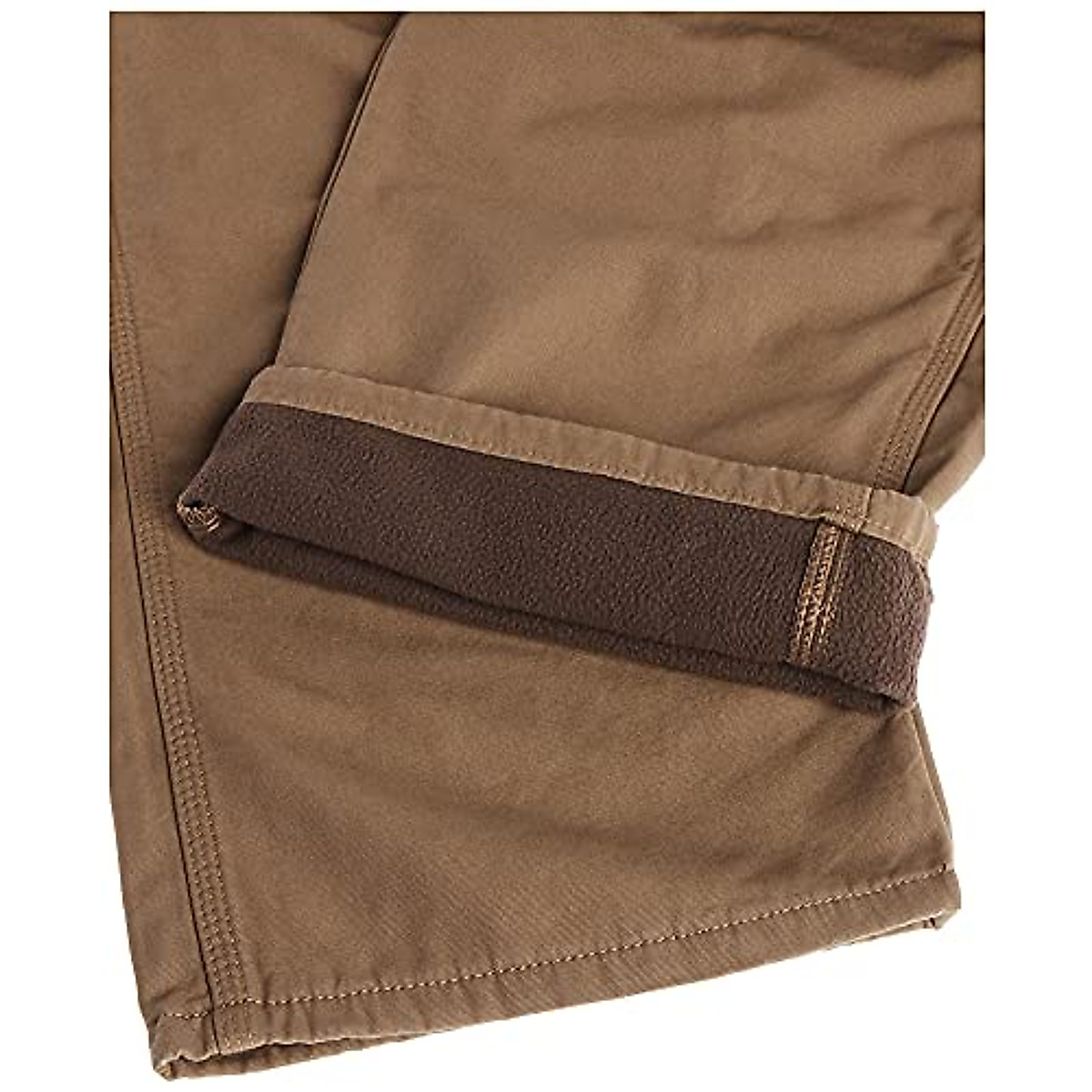Wrangler Authentics Men's Fleece Lined Carpenter Pant,Autumn Khaki,36W X 34L