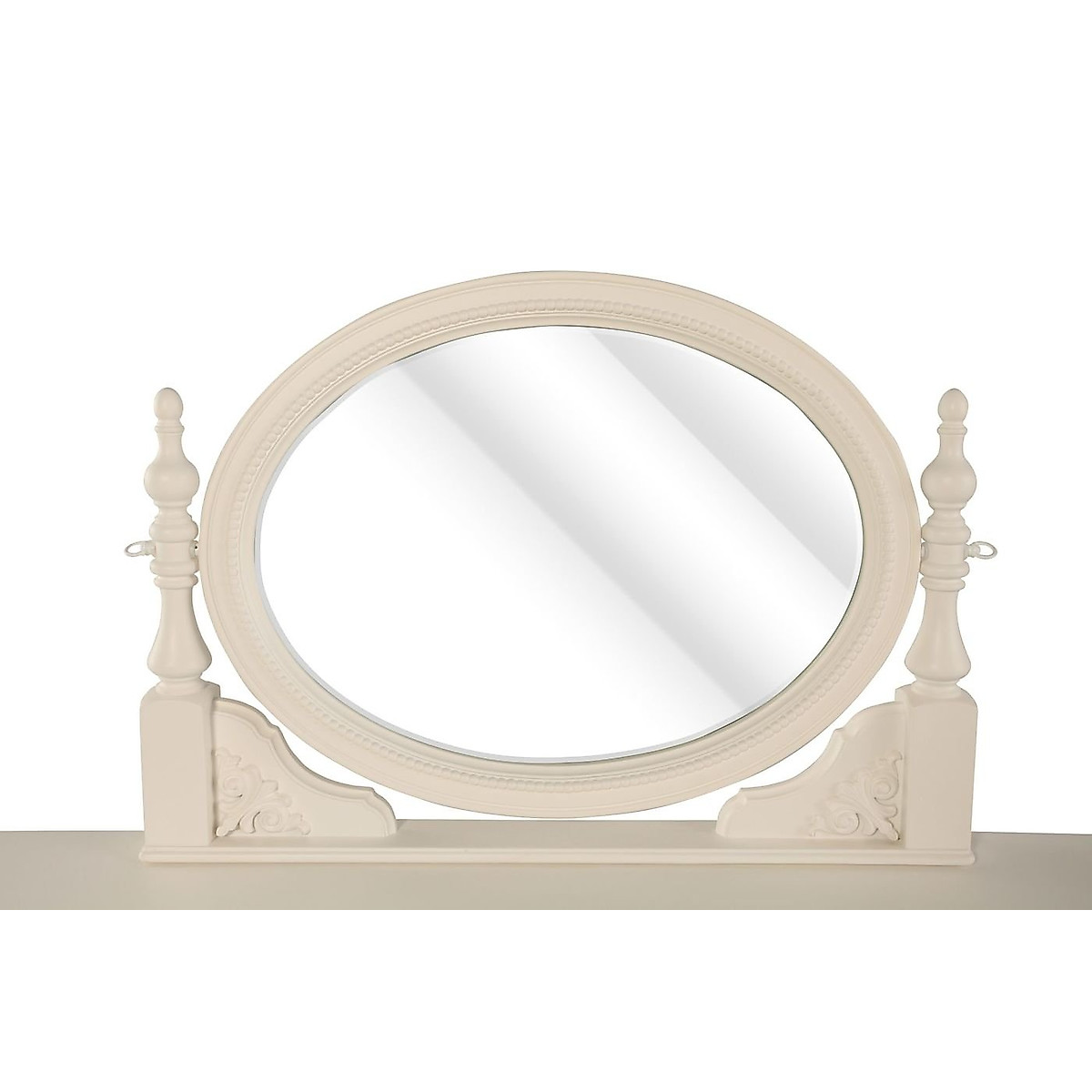 Samuel Lawrence Sweetheart Vanity Mirror in White