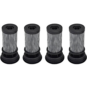 4Pcs Hydro Filters Element 15907 116-0164 117-0390 Compatible with Lazer Z AS E S X Series 48 52 60 72 Inch Compatible with HTE HTJ HTG Compatible with Toro Z Master G3 74901