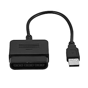 Tihebeyan Controller Adapter, PS2 to PS3 Controller Adapter for Sony PS2 Controller to USB Adapter Converter for PS3 & PC
