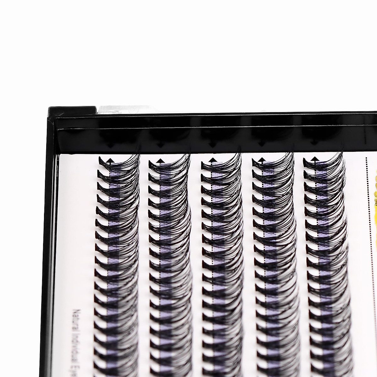 Vayator 10+12mm Mixed 12+14mm Mixed Tray Mink Eyelash Extension Natural 3D Russian Volume Faux Eyelashes Individual 20D Cluster Lashes Makeup (10mm+12mm Mixed)