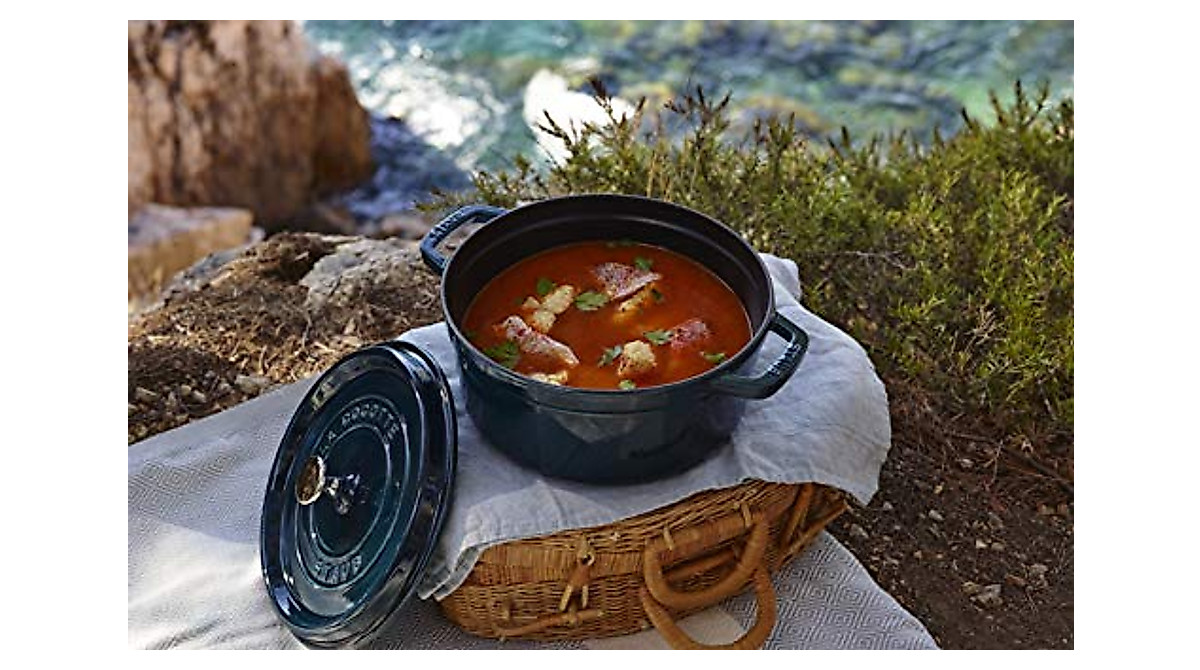 STAUB Cast Iron Roaster - 28 cm La Mer