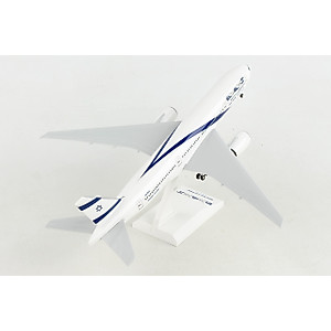 Daron Worldwide Trading SKR752 Skymarks El AL 777-200 1/200 W/Gear Model Kit