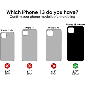 OtterBox Symmetry Clear Series+ Antimicrobial Case with MagSafe for iPhone 13 Pro Max & iPhone 12 Pro Max (Only) - Non-Retail Packaging - Stardust (Clear Glitter)