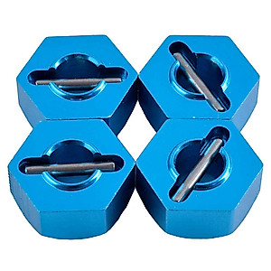 RC Wheel Hex Drive Adaptor Pin, Aluminium RC Hex Drive Adaptor Pin RC Upgrade Replacement Accessories for WLtoys 12428 FY 1/12 Car