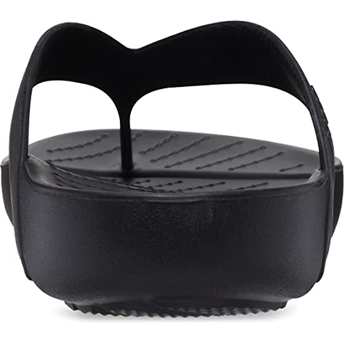 Crocs Women's Splash Flip Flops, Black, 7