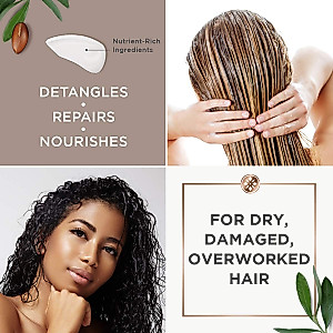 Argan Magic Ultra Hydrating Conditioner | Repairs and Protects Hair | Improves Hair Health | Safe for Color and Chemically Treated Hair | Made in USA, Paraben Free (32 oz)