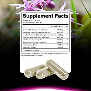 Influx Inspire Testosterone Booster for Men - Test Booster for Stamina, Endurance & Strength - 60 Capsules