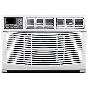 Arctic Wind 15,000 BTU 115V Window Air Conditioner & Dehumidifier with Remote Control, Window AC Unit for Apartment, Bedroom, & Large Rooms up to 700 Sq. Ft. in White