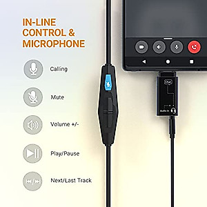 Cubilux AM-C1 Game Audio & Chat Mixer for Mixing Gameplay Audio (Gaming Console/Controller) and Voice Chat (USB C Phone Laptop) to 1 Headset, Compatible with Switch Xbox One/360 PS4/PS5 Discord