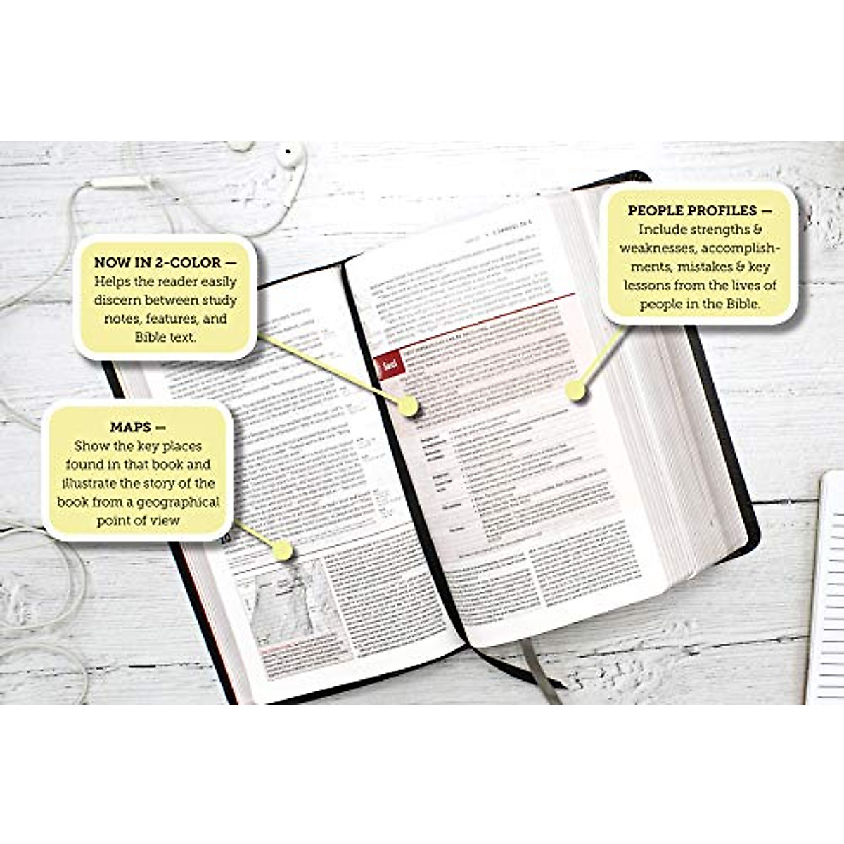 NIV, Life Application Study Bible, Third Edition, Personal Size, Leathersoft, Brown, Red Letter