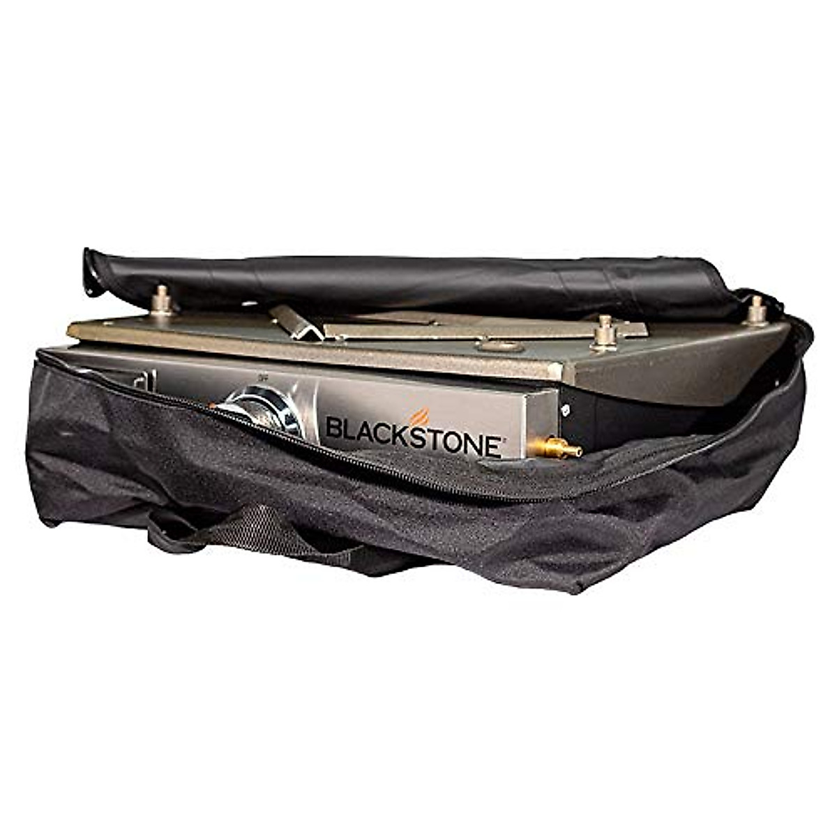 Blackstone 17 inch Griddle Cover and Carry Bag Water Resistant 600D Polyester Heavy Duty Flat top 17" Gas Grill Cover Accessory Exclusively Fits Blackstone 17" Griddle Cooking Station Without Hood