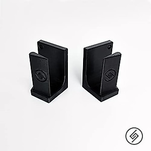 Spartan Mounts Built for Vest and Backpack Display | Holder Hook Hanger Organization | Low Profile Strong Utility Storage | Heavy Duty Rig Hunting Pack Tough Wall Mount Rack Training Defense Gear